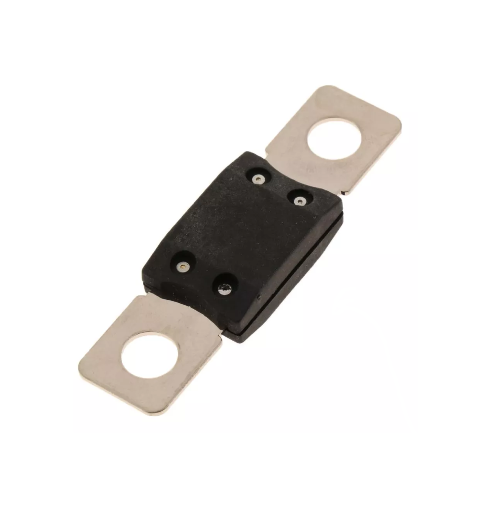 Fusible Mega 100A 32V para protección en baterías ciclo profundo
